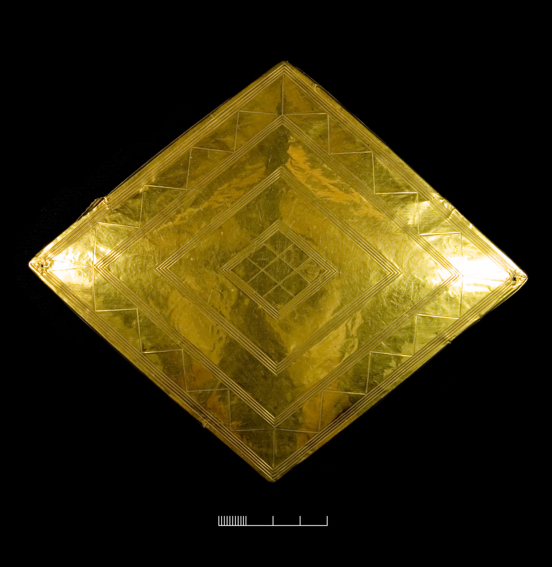 Bush Barrow lozenge - Wessex Museums